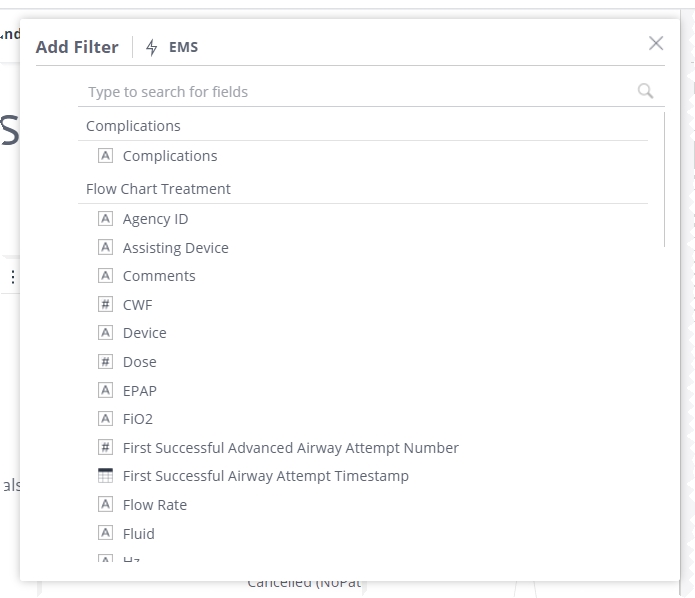 Work with dashboard filters
