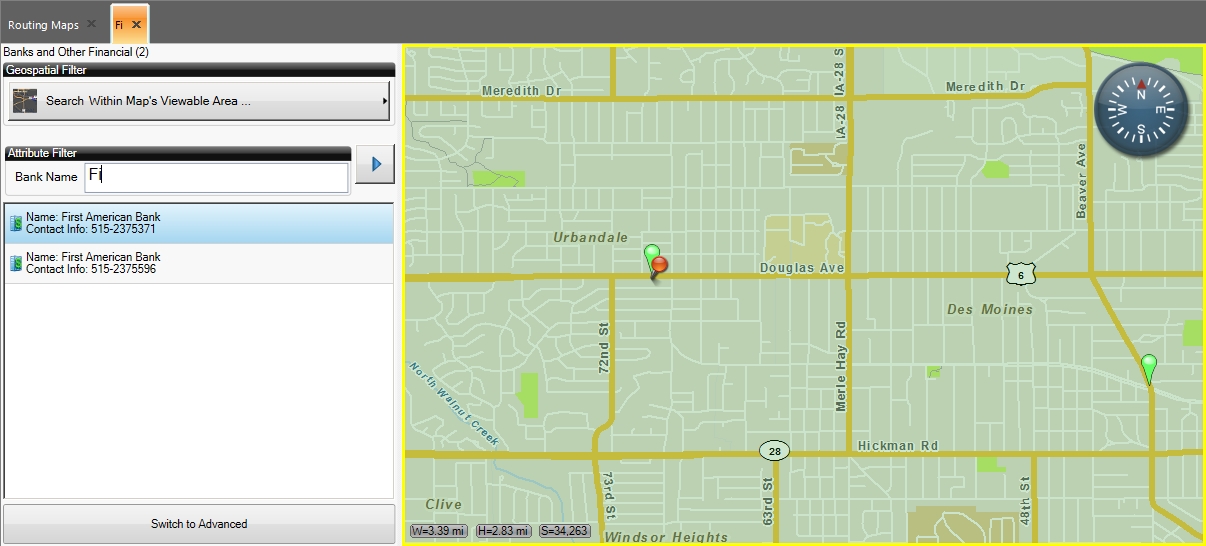 Find a point of interest (POI)